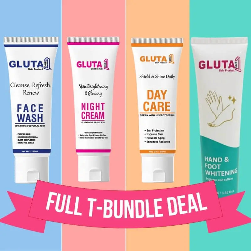 FULL T-BUNDLE (Night Cream + Day Cream + Hand & Foot Cream + Face ...