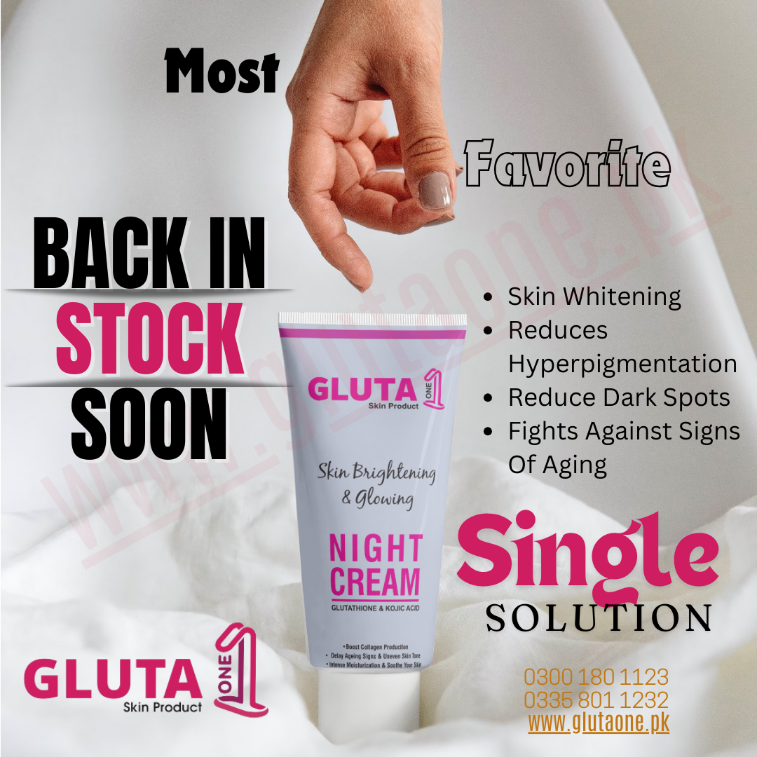 Gluta One Skin Whitening Cream | Benefits-Review-Price – GLUTA ONE