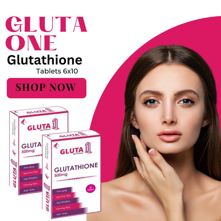 Gluta One Best Skin Whitening Capsules/Tablets - Permanent Skin ...